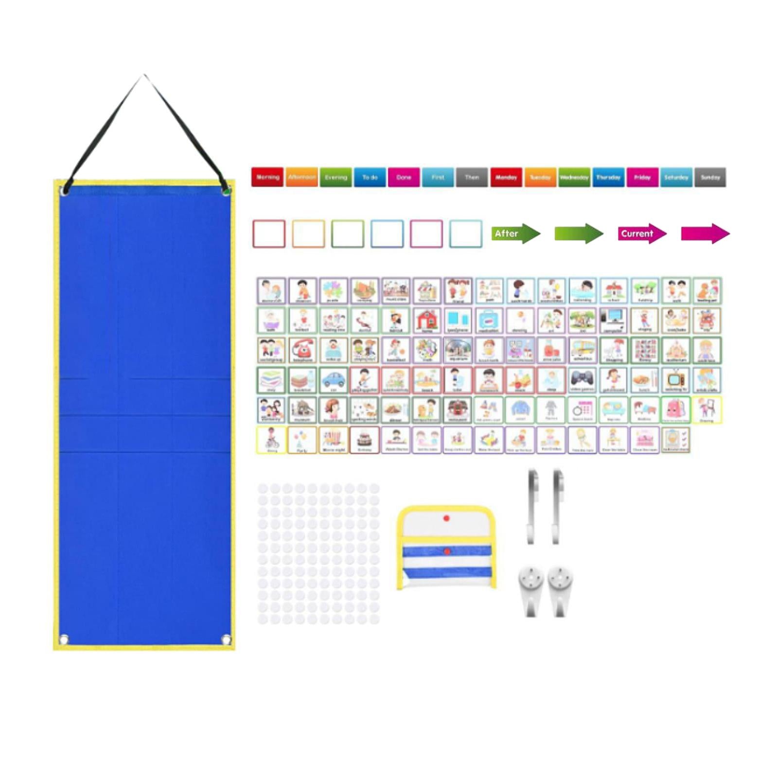 ⚡️Buy Maxbell Kids Visual Schedule Calendar Classroom Home School ...