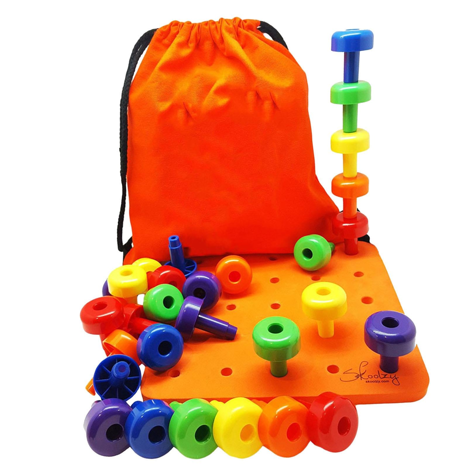 ⚡️Buy Maxbell Sorting Pegboard Toys Kids Children Play 30 Pegs Fine ...