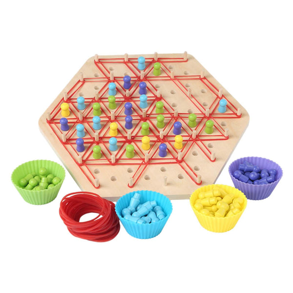 ⚡️Buy Maxbell Triangle Board Game Chain Chess Puzzle Game for Family ...