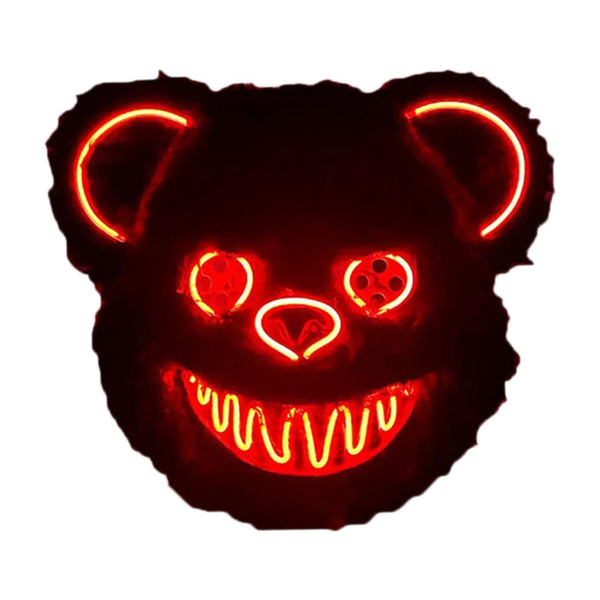 ⚡️Buy Maxbell Halloween Scary Bear Mask Costume Furry Bear Mask for ...