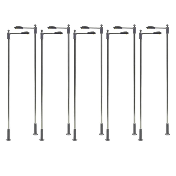 ⚡️Buy Maxbell 10 Pieces Model Railway Train Lamp Posts 1: 75 Scale for ...