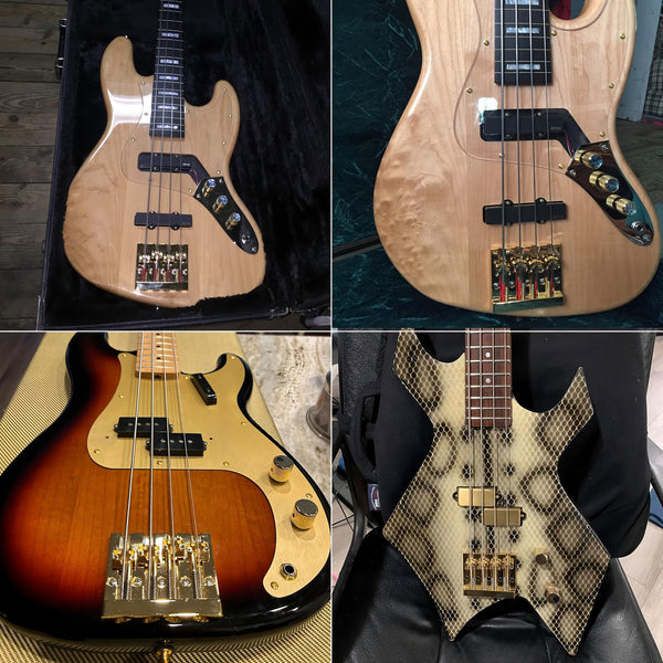 ⚡️Buy 4 String Bass Bridge Replacement Professional High Mass Bass ...