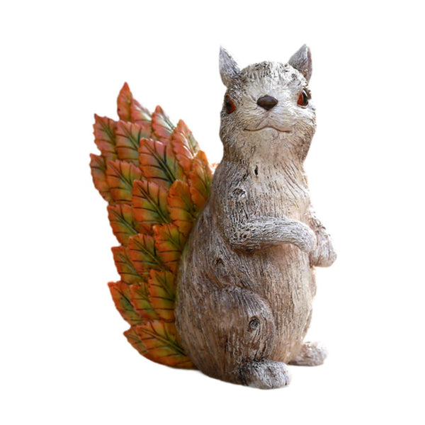 ⚡️Buy Maxbell Squirrel Garden Statue Weatherproof Squirrel Figurine for ...
