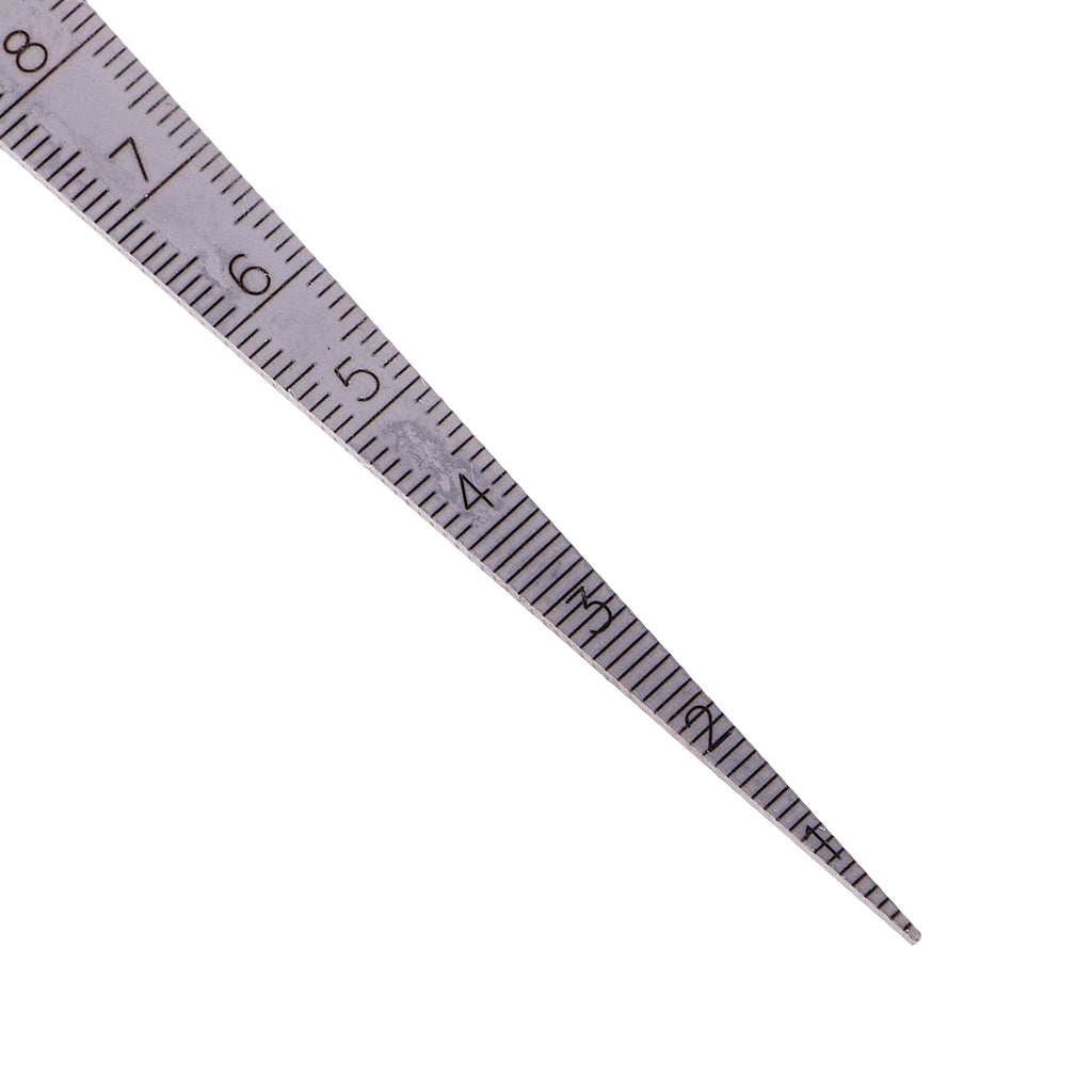 Taper Gauge Stainless Steel Welding Feeler Gauge Set - 10mm Gap ...