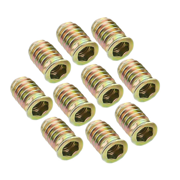 ⚡️Buy Maxbell Pack of 10PCS Wood Insert Interface Screws Threads Bolts ...