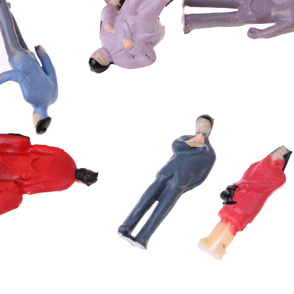 ⚡️Buy Maxbell HO Plastic Painted People Action Figure 1/87 Scale for ...