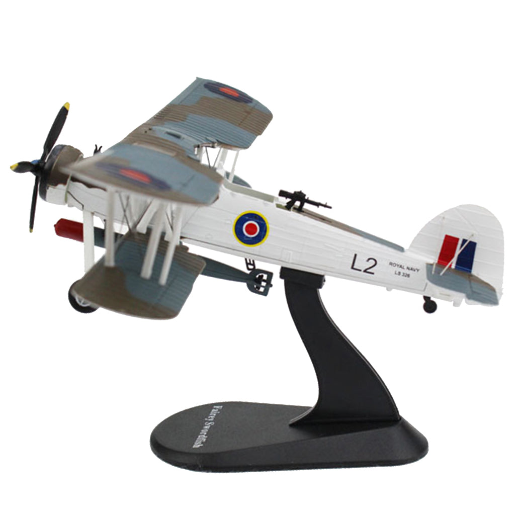 ⚡️Buy Maxbell 1/72 Scale FAIREY SWORDFISH Fighter Military Aircraft ...