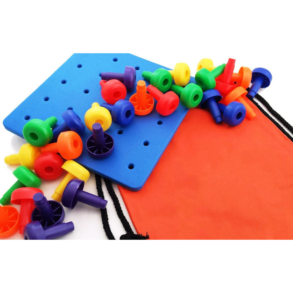 ⚡️Buy Maxbell Sorting Pegboard Toys Kids Children Play 30 Pegs Fine ...