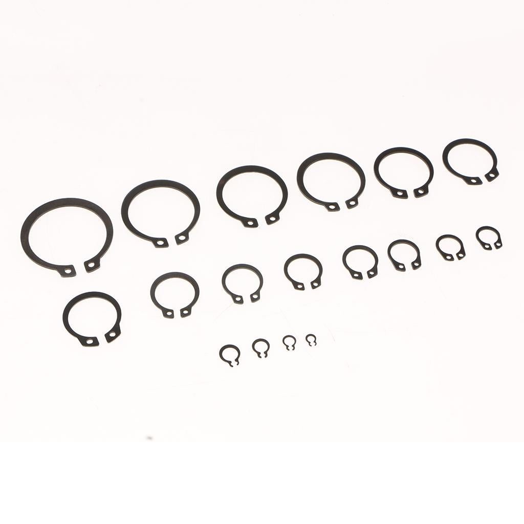 ⚡️Buy Max 300 Pieces C-Clip Retaining Ring Snap Ring Assortment Kit 18 ...