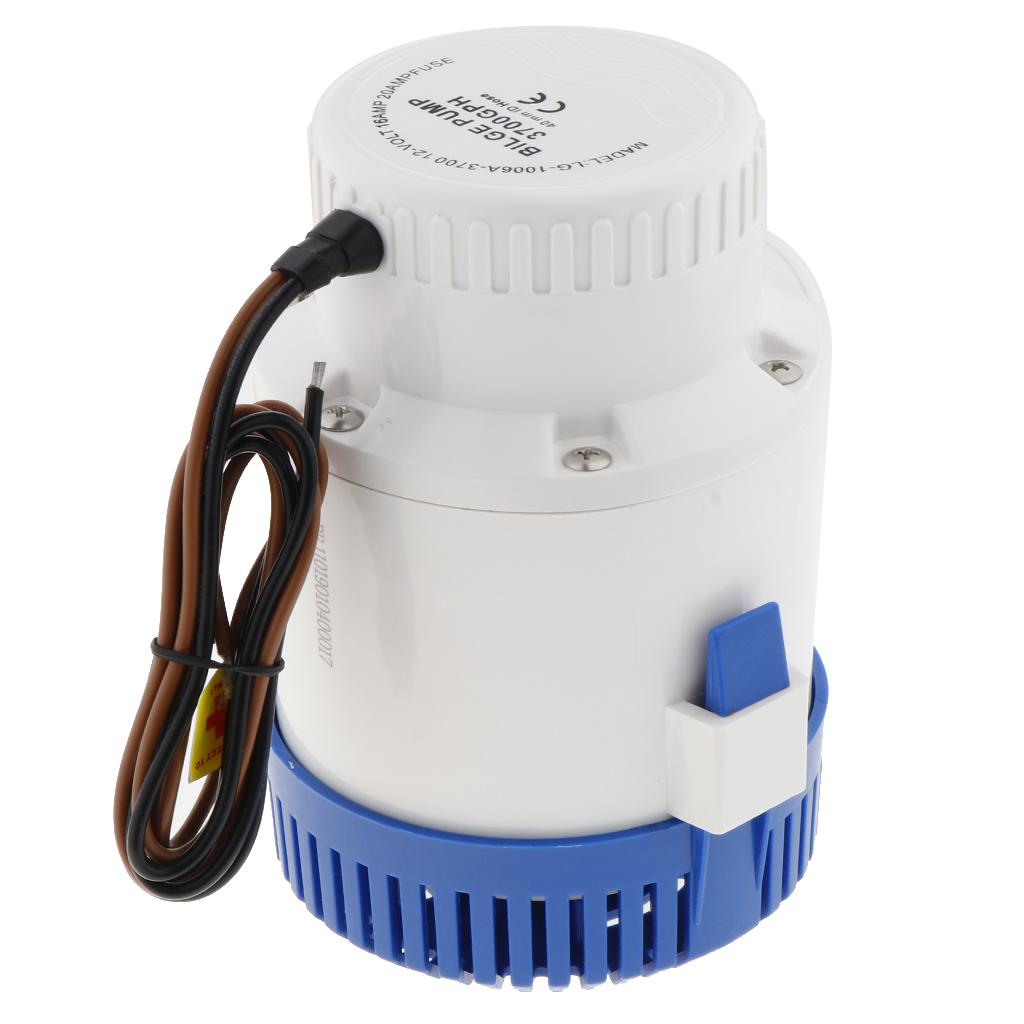 ⚡️Buy Maxbell High flow bilge pump submersible pump 3700GPH 12V at the ...