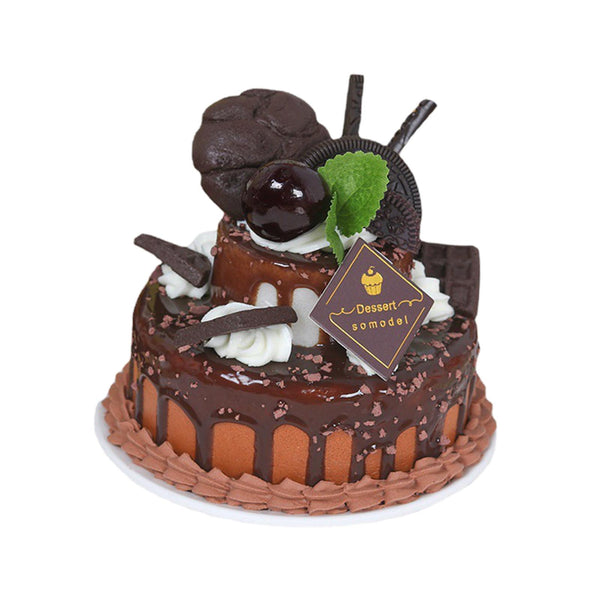 ⚡️Buy Maxbell Artificial Cake Ornament Faux Cakes Model for Bakery ...