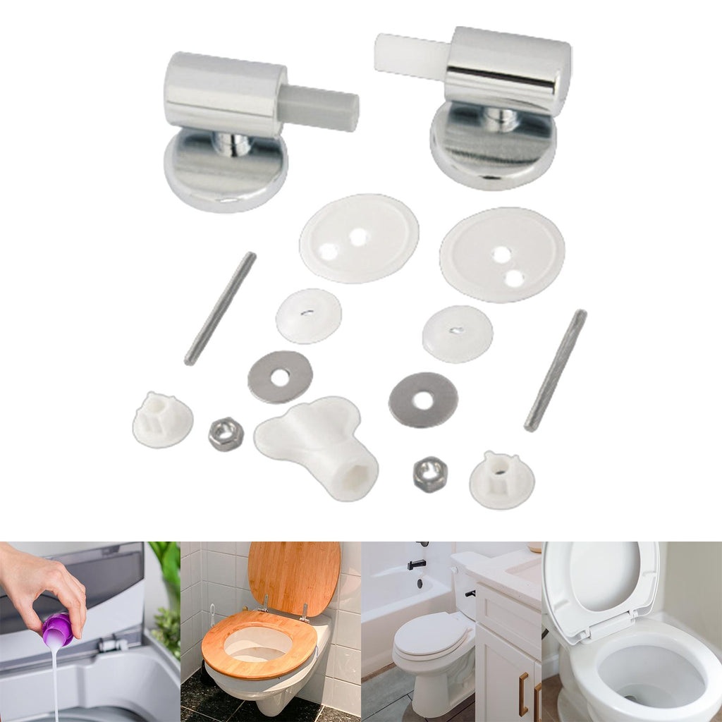 ⚡️Buy Maxbell Toilet Seat Hinge Set Stable for Toilet Lids Telescopic ...