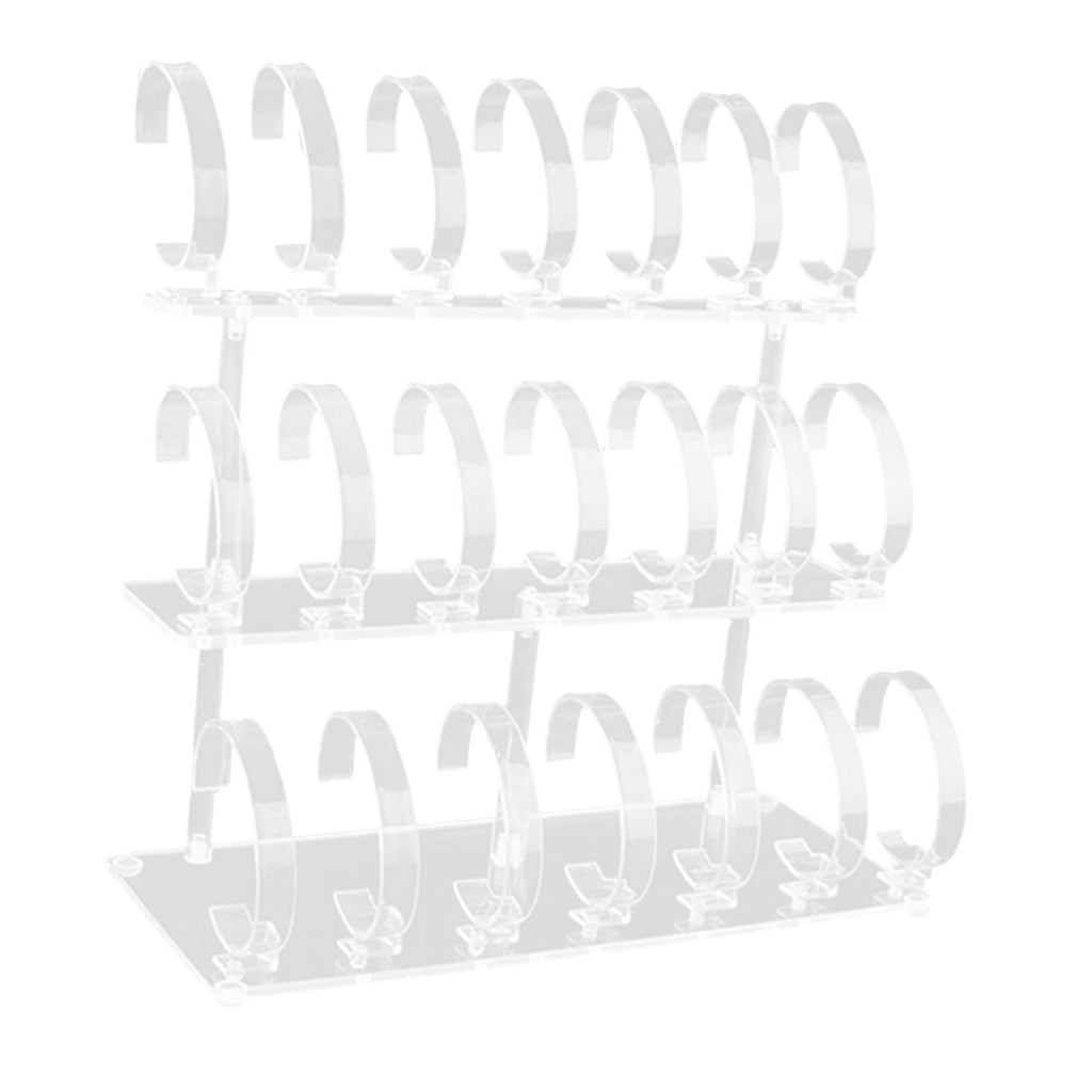 ⚡️Buy Maxbell Wrist Watch Displays Rack Holder Showcases Transparent ...