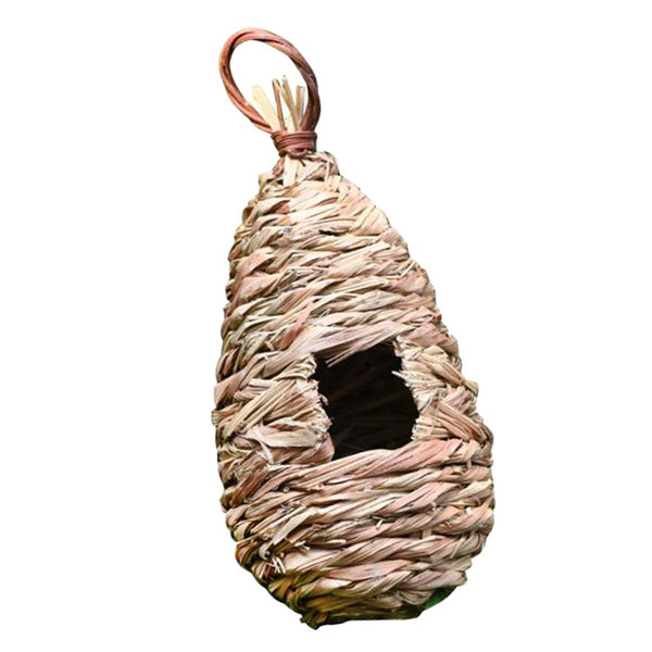 ⚡️Buy Maxbell Handwoven Straw Bird Nest House Hatching Grass Cave at ...