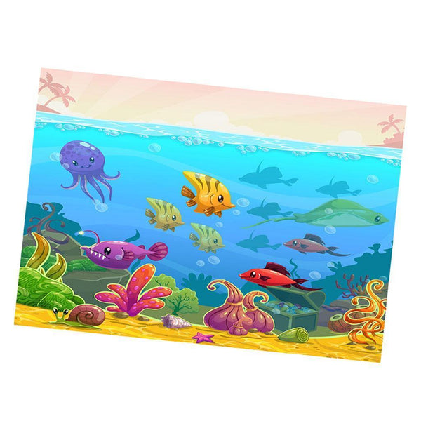 ⚡️Buy Maxbell Fish Tank Landscape Poster Fish Tank Wall Background ...