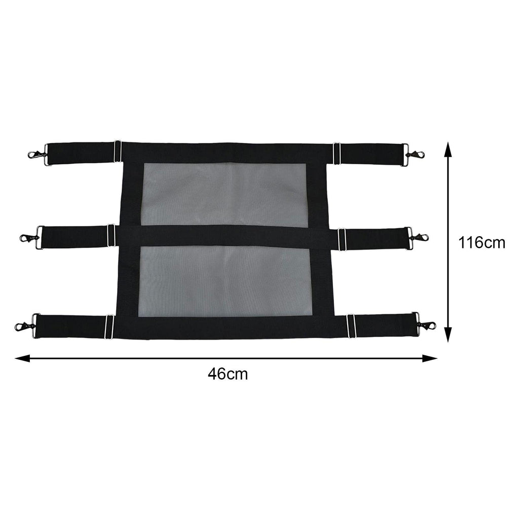 ⚡️Buy Maxbell Large Horse Stall Guard Hooks Barn Black Hardware Mesh ...