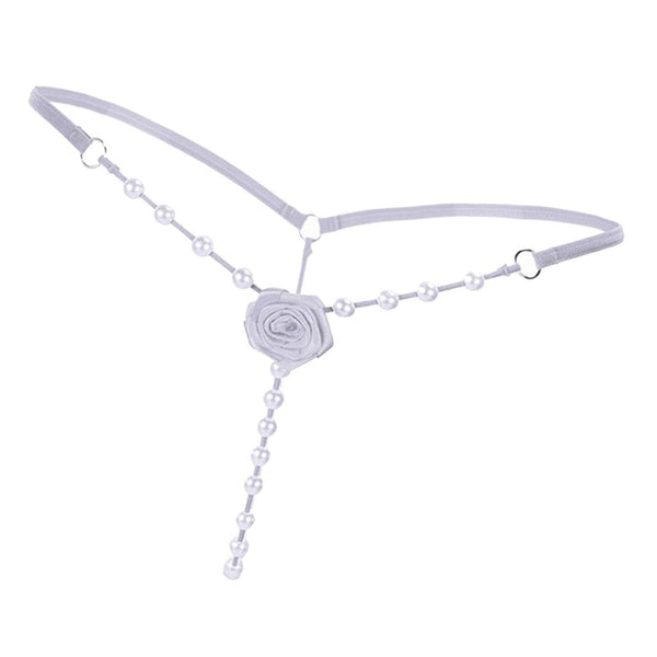 ⚡️Buy Maxbell Women's Pearls G-String Thong Erotic Massage Panties ...