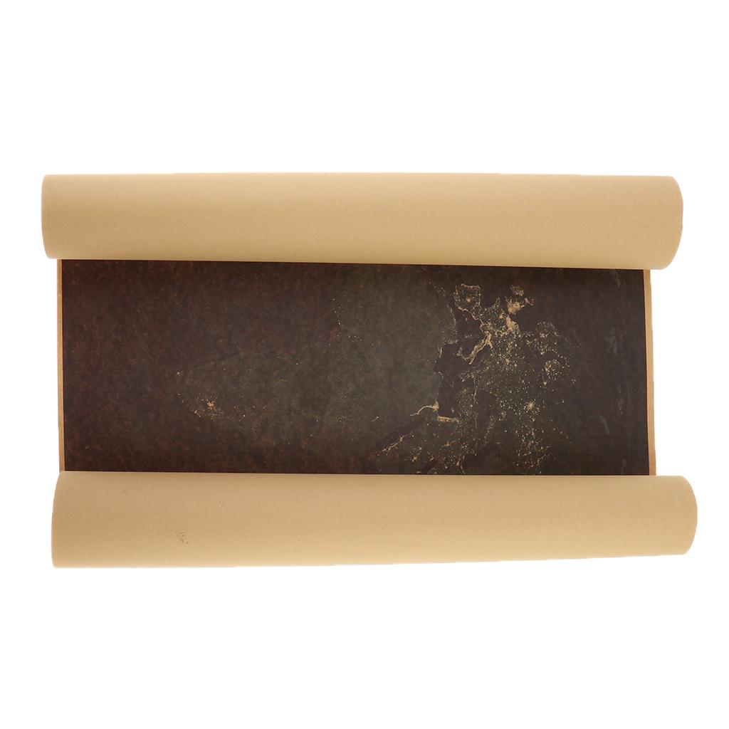 ⚡️Buy Maxbell Retro Kraft Map of The Earth Under The Night Kraft Paper ...