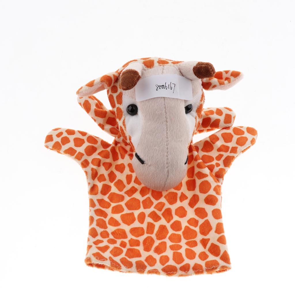⚡️Buy Maxbell Story Learning Kids Zoo Plush Toy Animal Hand Glove ...
