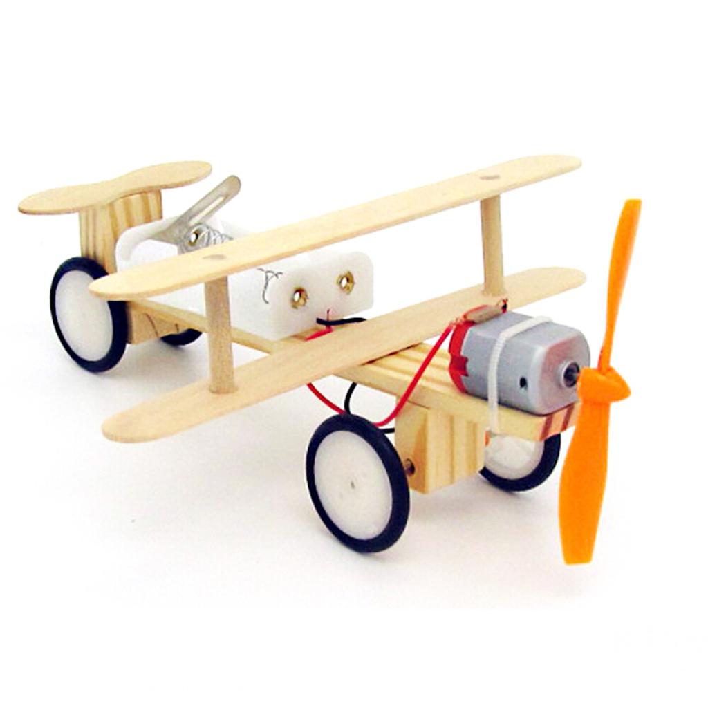 ⚡️Buy Maxbell DIY Wood Assemble Plane Model Airplane Science Experiment ...