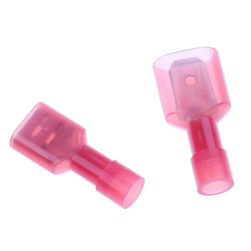 ⚡️Buy Max 100 Pieces 22-16 Gauge Nylon Fully Insulated Male Female ...