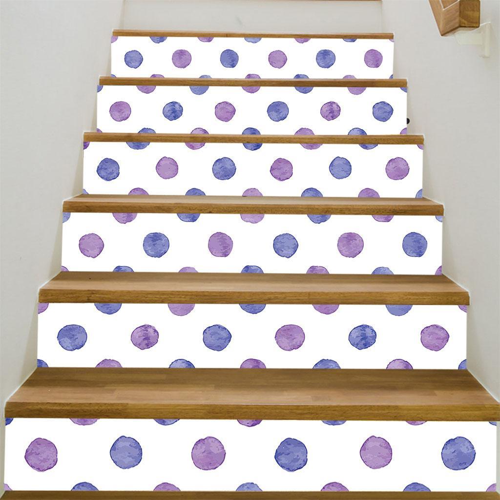 ⚡️Buy Max 3D Stair Risers Decal Tiles Self Adhesive DIY Ladder Mural ...