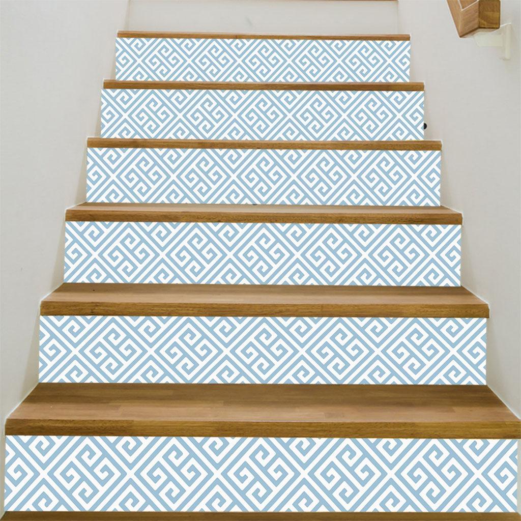 ⚡️Buy Max 3D Stair Risers Decal Tiles Self Adhesive DIY Ladder Mural ...