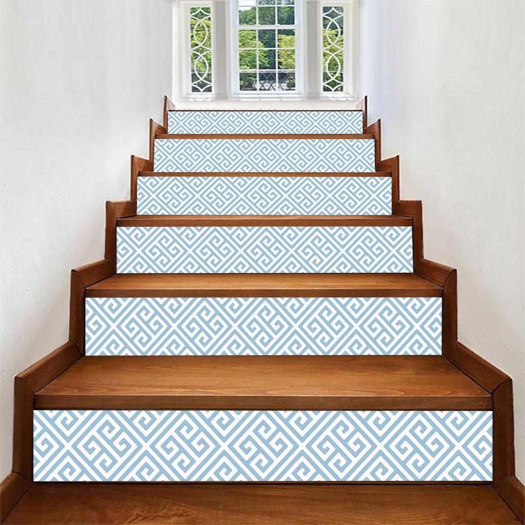 ⚡️Buy Max 3D Stair Risers Decal Tiles Self Adhesive DIY Ladder Mural ...