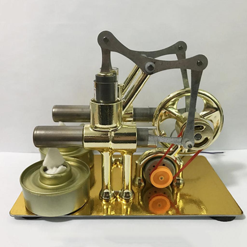 ⚡️Buy Maxbell Hot Air Stirling Engine Motor Model (2-Cylinder ...