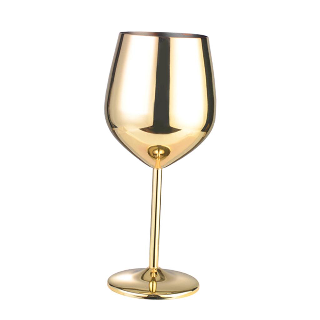 ⚡️Buy Maxbell Red Wine Glass Goblet Stainless Copper Plated Champagne ...