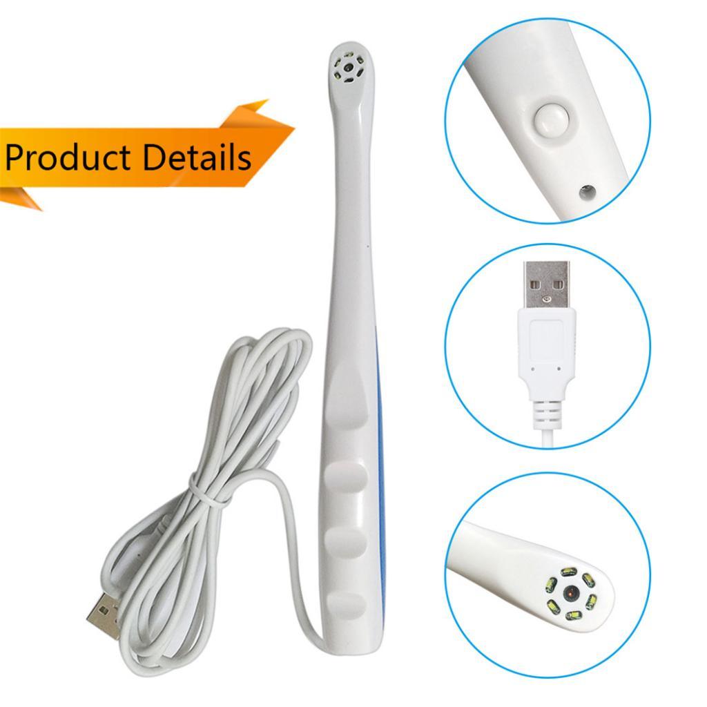 ⚡️Buy Maxbell USB 2.0 8MP 6-LED Dental Intraoral Endoscope Oral Digital ...